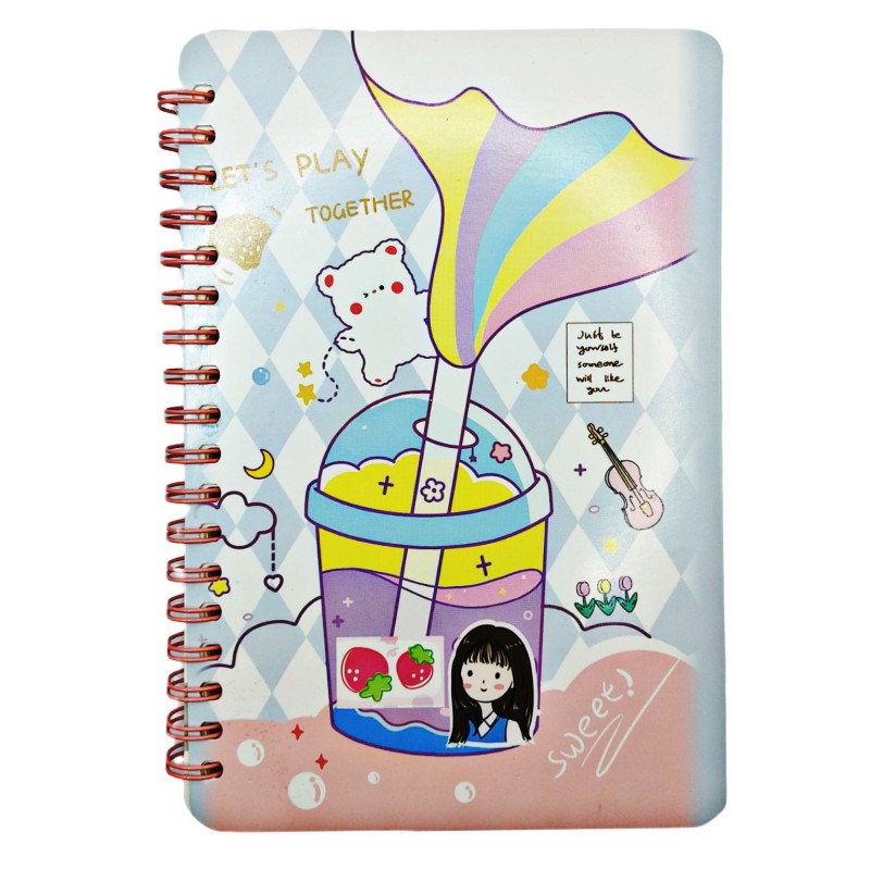 LIBRETA TIGER DIARY 17X12CM $30